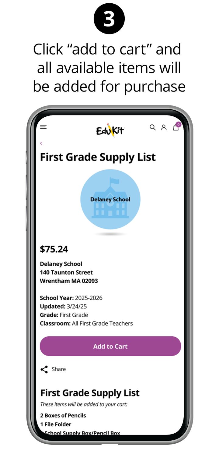 Official 2025 Back to School Lists – EduKit